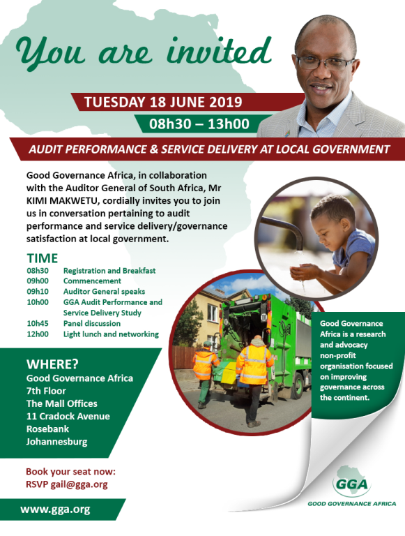 Audit Performance & Service Delivery at Local Government | Good ...